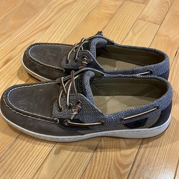 Sperry | Shoes | Sperry Topsider Boatshoes Gray 85 | Poshmark